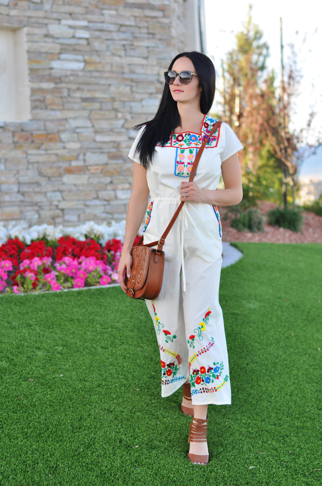 Embroidered Jumpsuit | Outfits & Outings