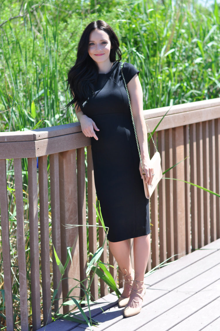 Black Pencil Dress | Building Your Wardrobe
