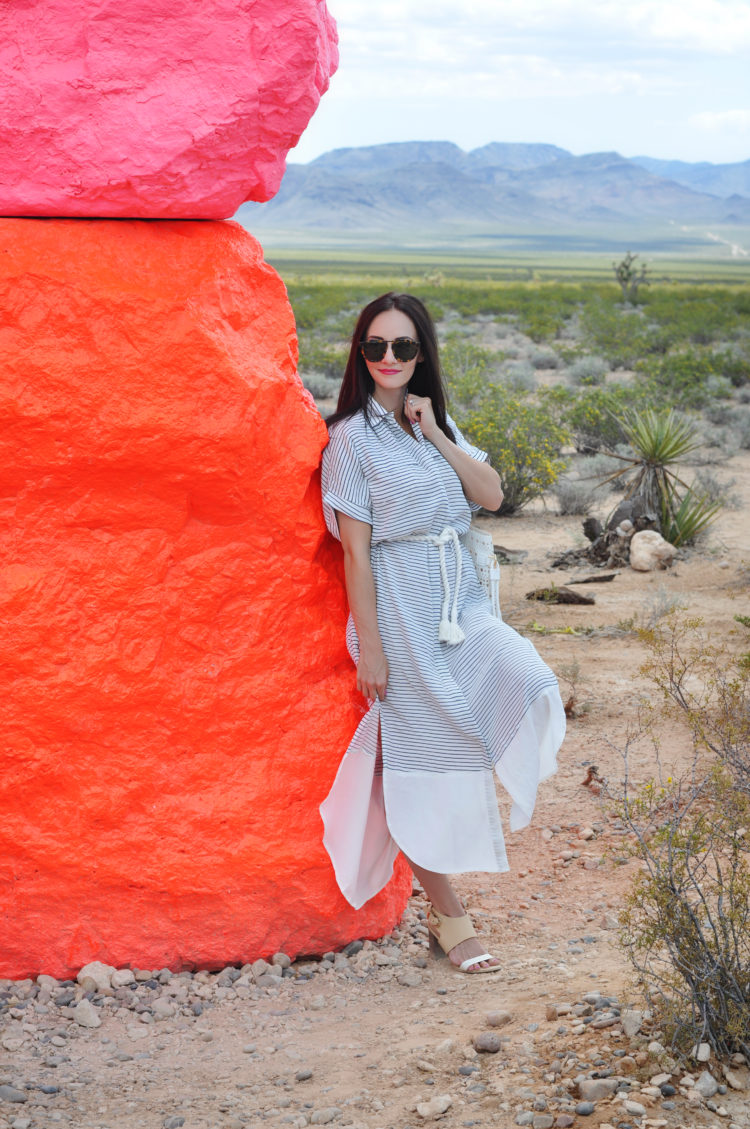 Nautical Beach CoverUp | Outfits & Outings