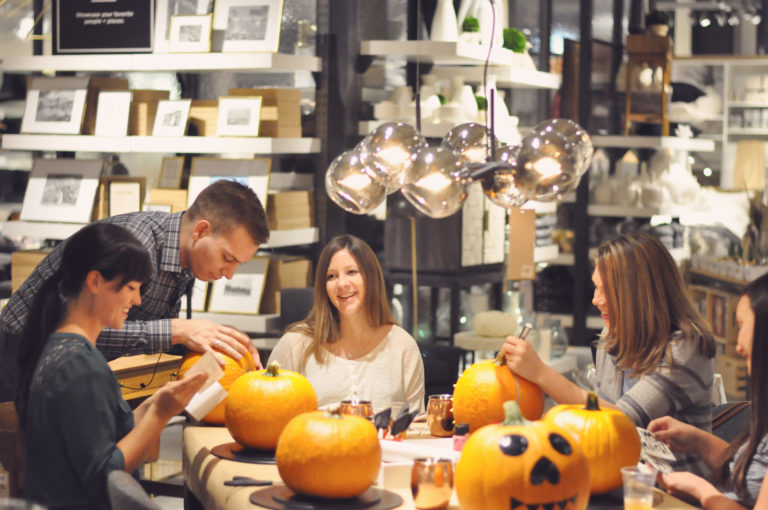West Elm Summerlin Fall Pumpkin Party | Outfits & Outings
