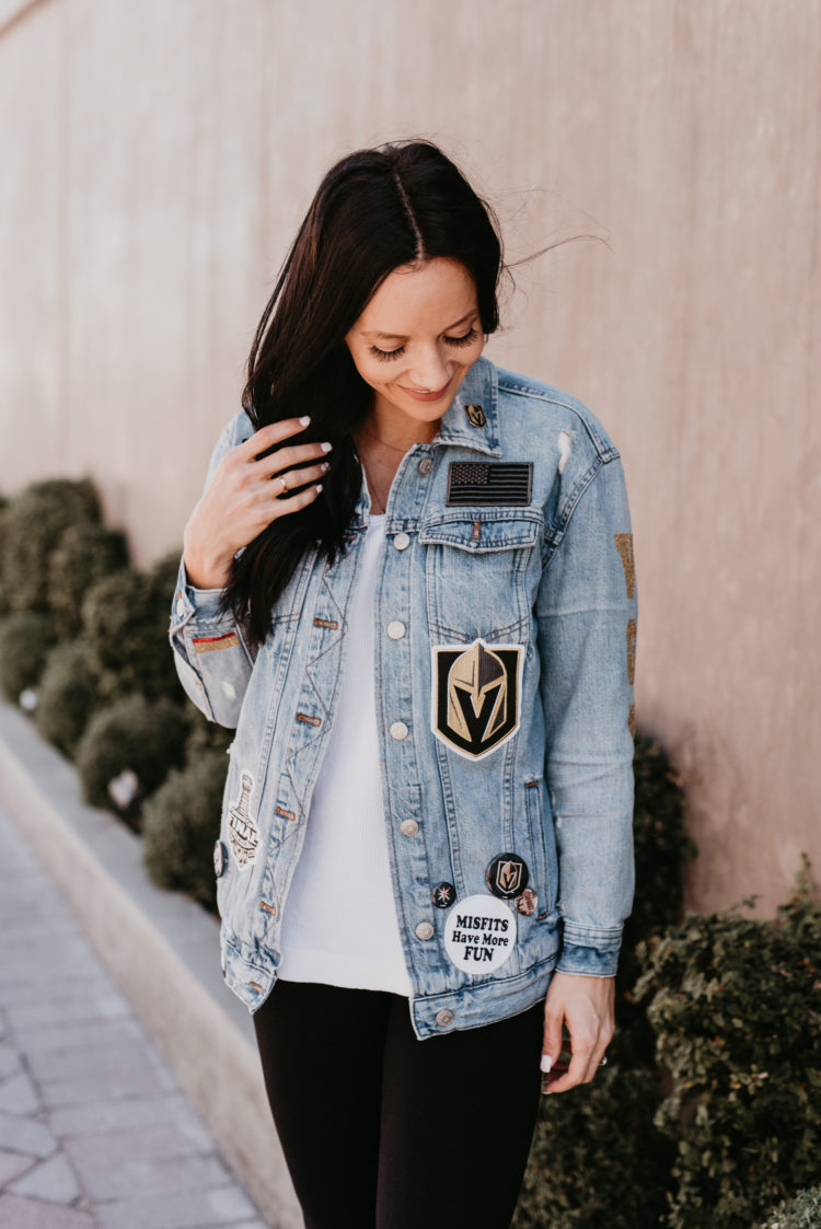 Custom Denim Jacket with Patches | Fashion | Outfits & Outings