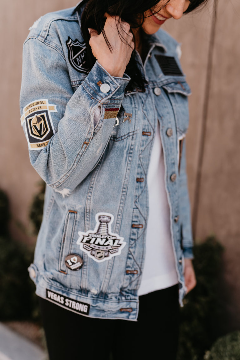 Custom Denim Jacket with Patches | Fashion | Outfits & Outings