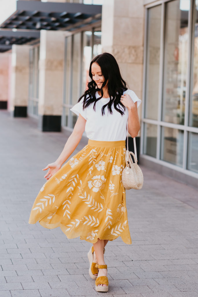 10 Cute Yellow Skirts for Spring | Outfits & Outings